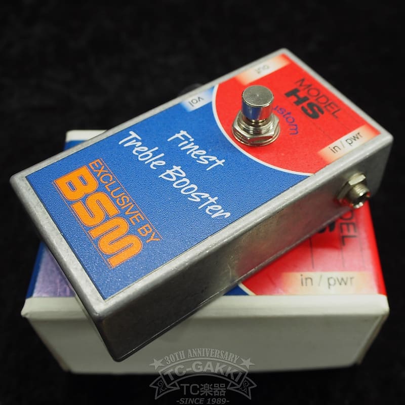 2010's BSM MODEL HS custom Finest Treble Booster | Reverb