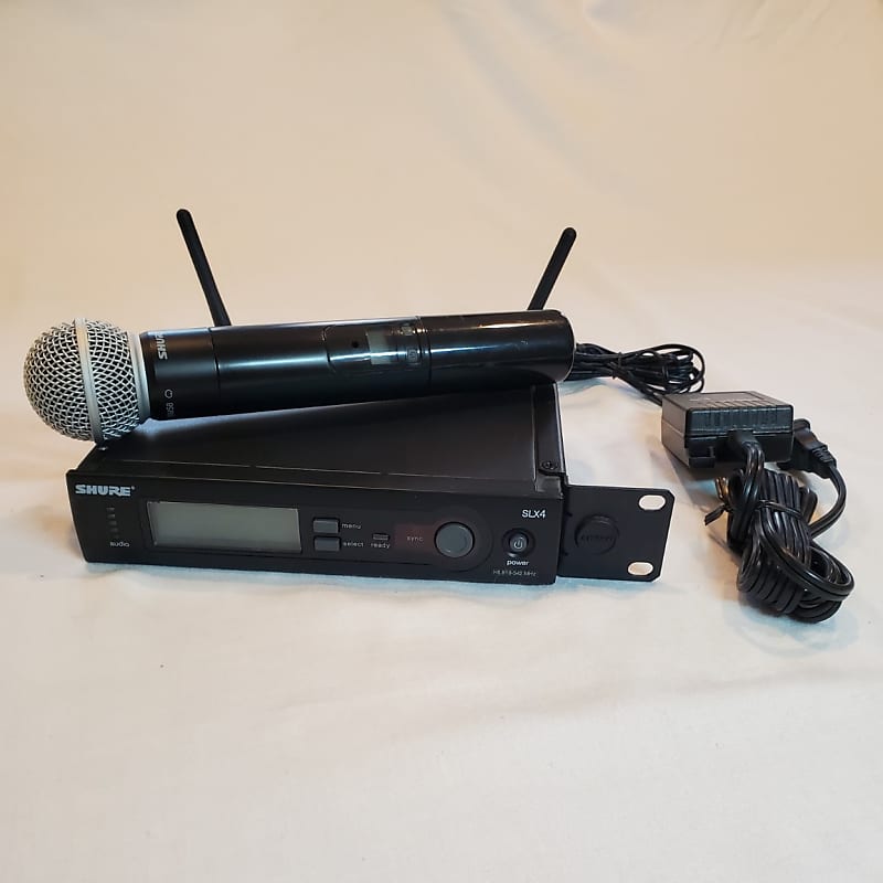 Shure SLX/SM 58 Wireless Handheld Microphone System – H5 Band | Reverb