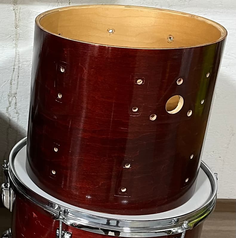Ludwig 12" 8 Lug tom shell only 1970's | Reverb