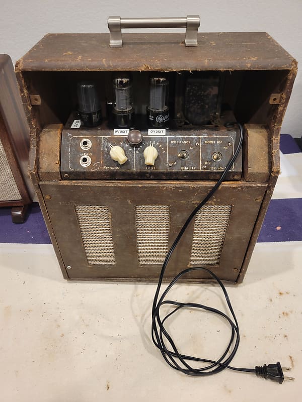 Electromuse Model 10A Tube Amplifier Made by Valco - 1x-6SL7 | Reverb
