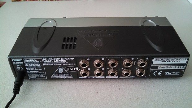 Behringer Mini Amp 800 Headphone Amp | Reverb