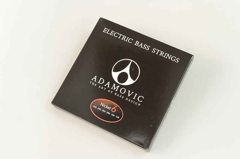 Adamovic Bass strings 6st | Reverb