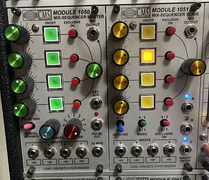 CMS/ Discrete Synthesizers 1050 and 1051 Sequencer | Reverb