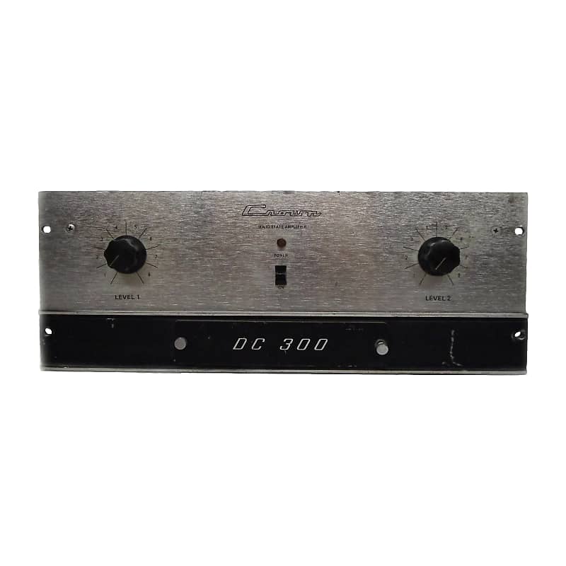 Crown DC 300 2-Channel Power Amplifier | Reverb