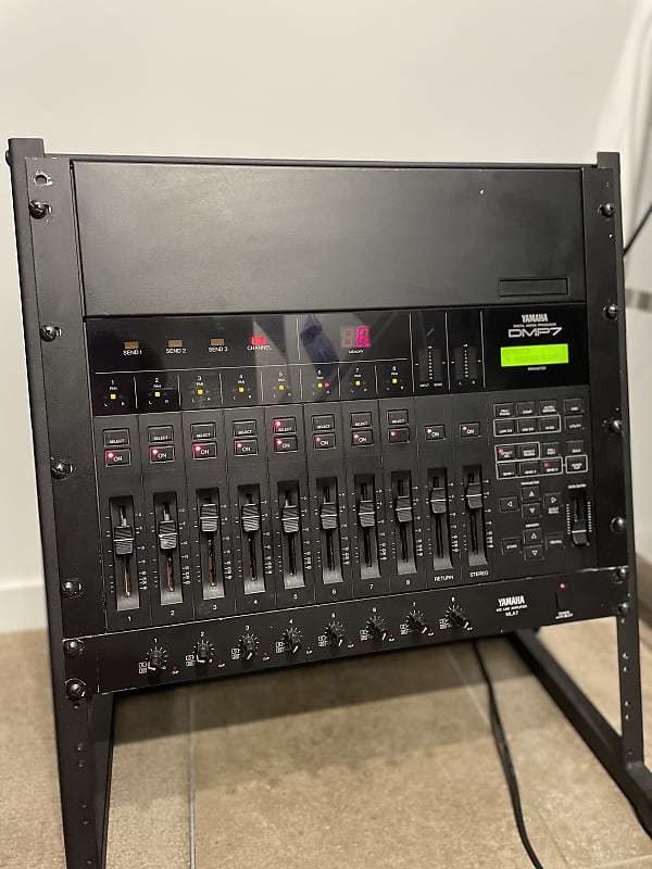 Vintage Rare Yamaha DMP7 digital mixer with MLA-7 preamp rack | Reverb