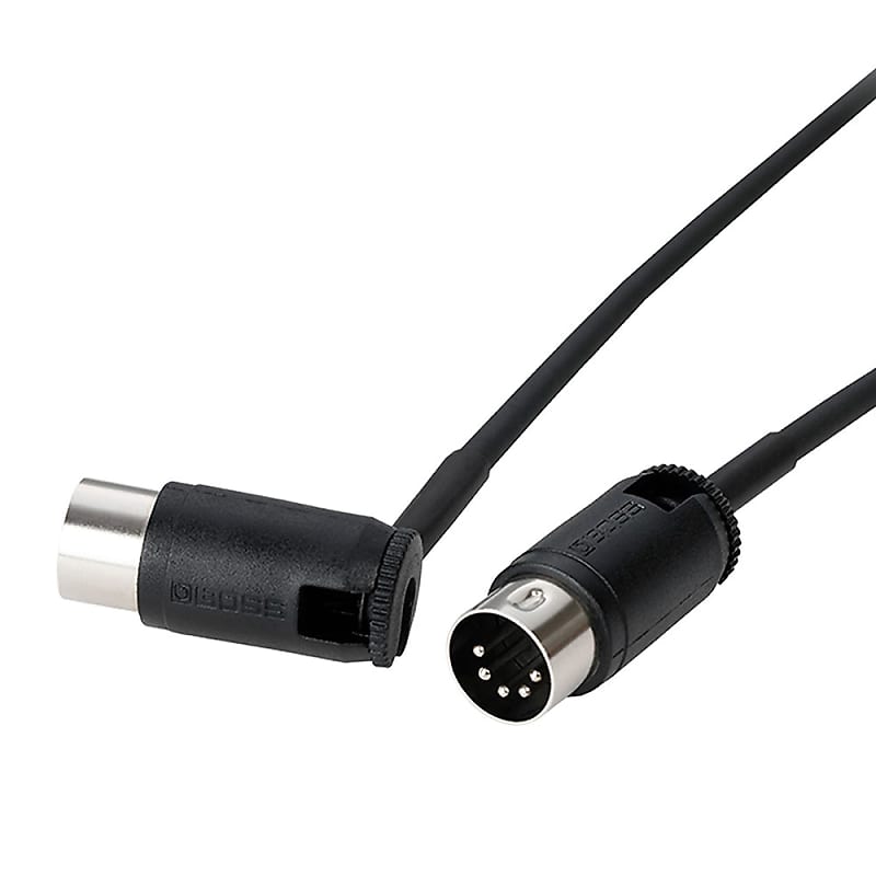 Boss BMIDI-PB1 Multi-directional MIDI Cable - 1-foot | Reverb