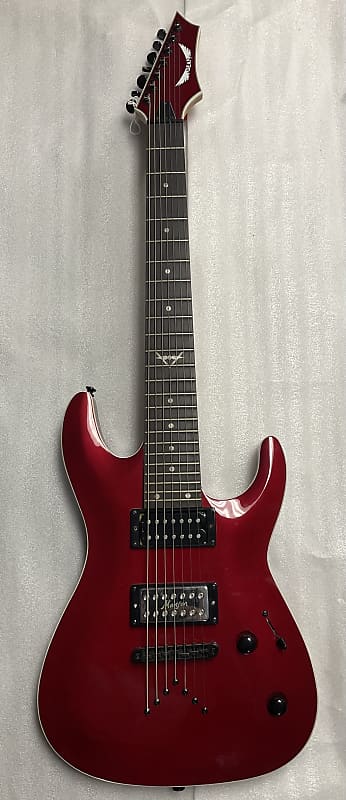 Dean Custom 7 String Metallic Red | Reverb