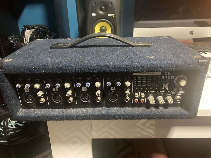Kinetics Audio CS515H Vocal PA Power Amp 150w built in FX | Reverb