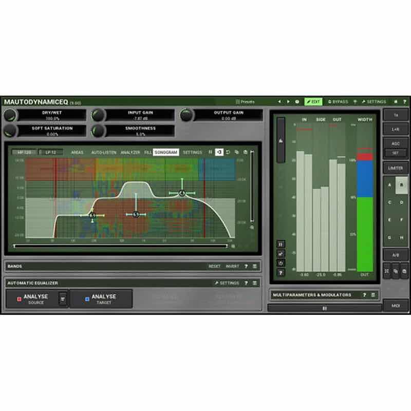 MeldaProduction MAutoDynamicEq Software (Download) | Reverb Canada