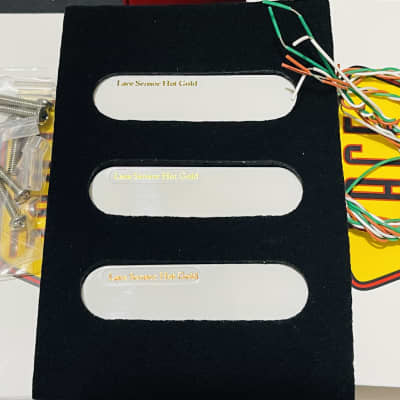 Fender LACE Sensors “Ultimate Triple” Set White Covers White | Reverb