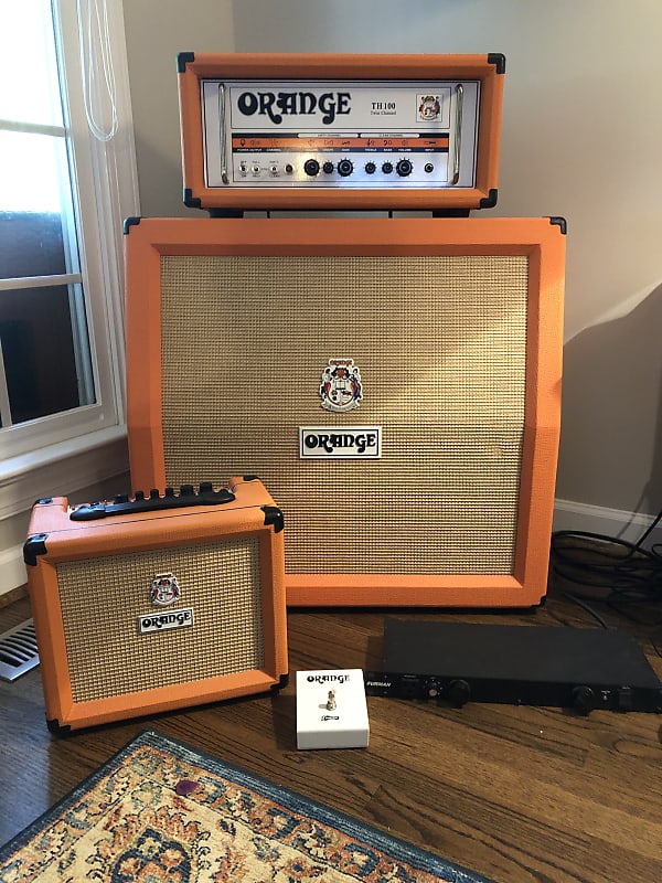 Orange TH100 with PPC412 Cabinet (+RT20 practice amp, | Reverb