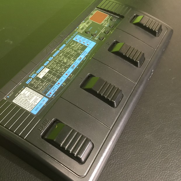 Zoom 1010 Player Black Vintage Multi Effects Pedal (MIJ) | Reverb