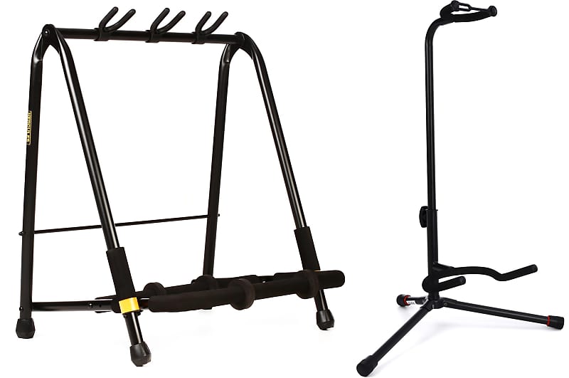 Hercules Stands GS523B Multi-Guitar Rack for up to 3 Guitars | Reverb
