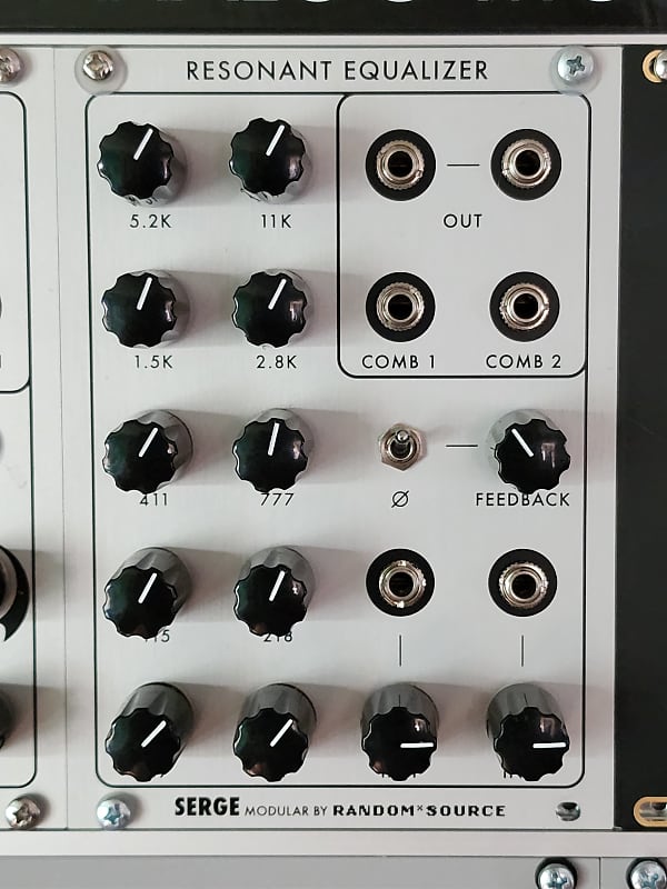 Random*Source Serge Resonant Equaliser Silver | Reverb