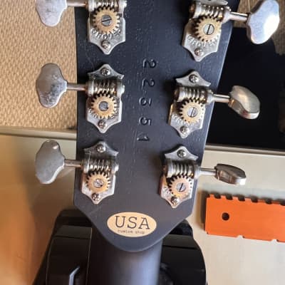 Dunable Yeti - Matte Black, Ash Body, Slugwolf Pickups, Aged | Reverb