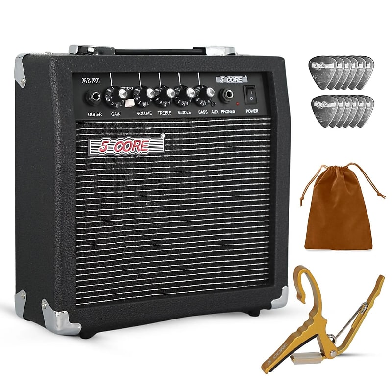 20W Electric Portable Mini Amplifier w Built in 6.5" Speaker | Reverb