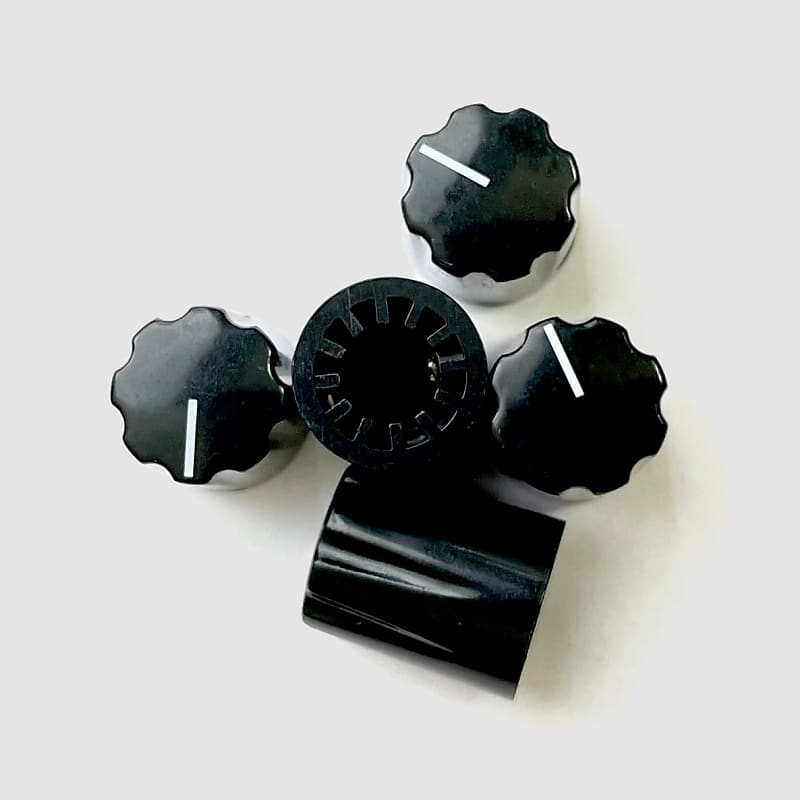 Black "Davies" Knob 5pcs | Reverb