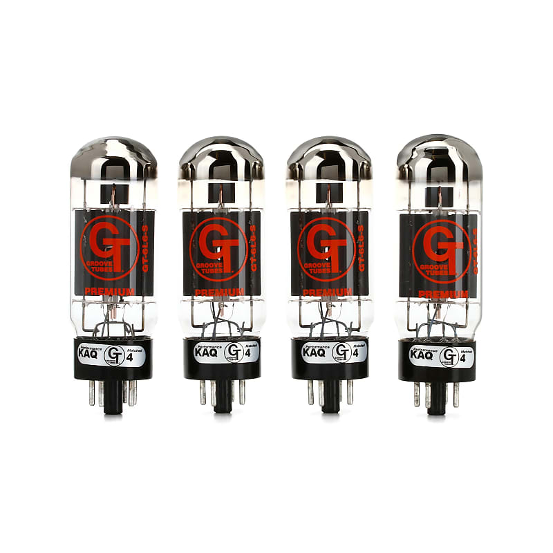 Groove Tubes GT-6L6-S Medium Tube Quartet | Reverb