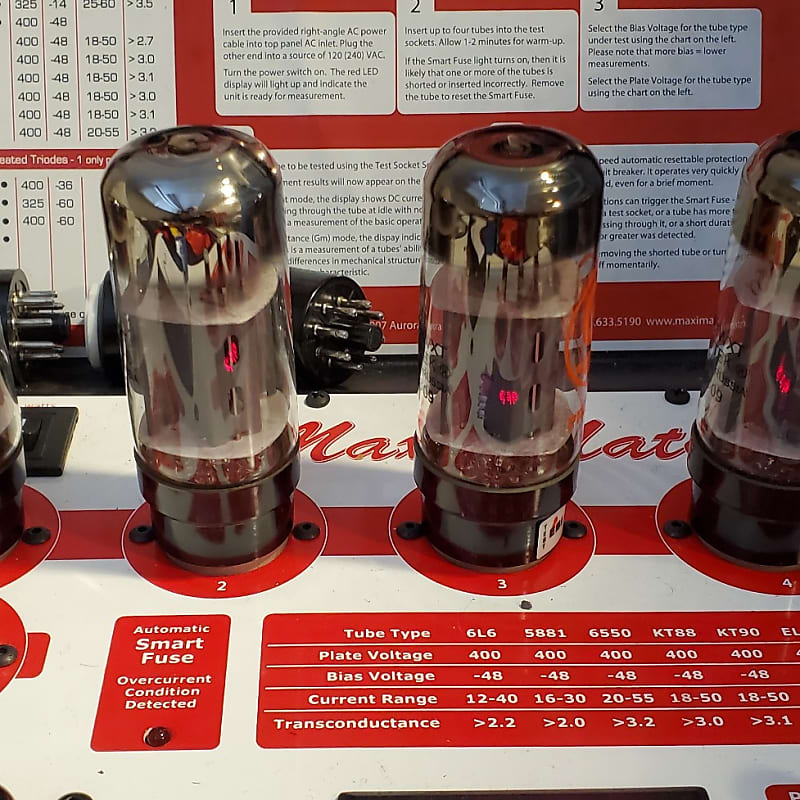 Sovtek 5881 Matched Quad | Reverb