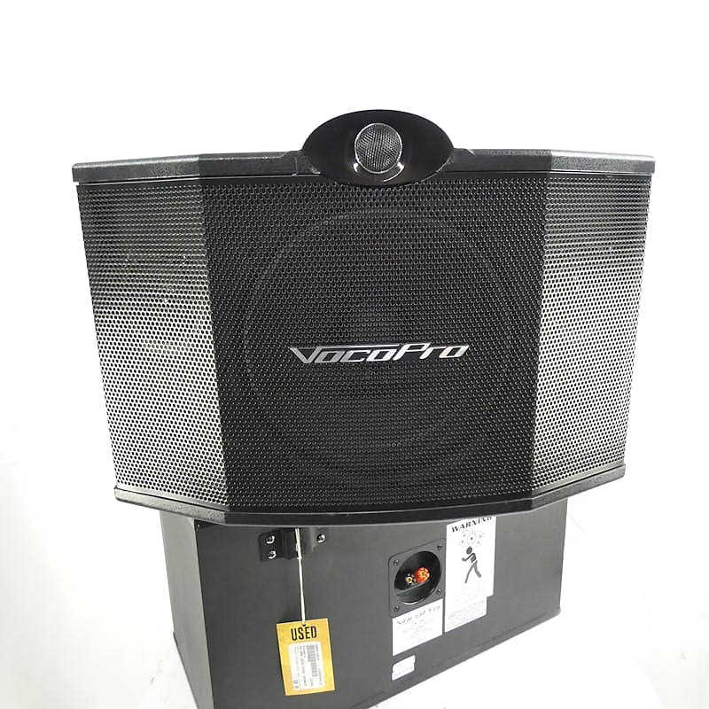 Used Vocopro SV-500 10IN VOCAL SPEAKER PAIR Speaker Cabinets | Reverb
