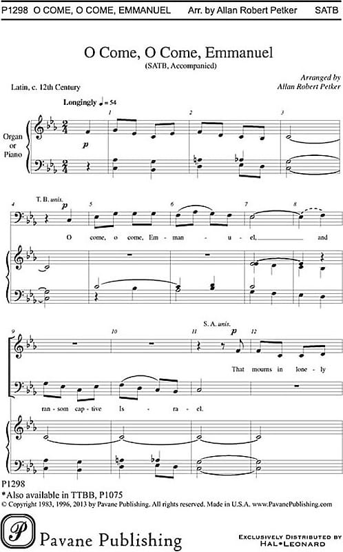 O Come, O Come Emmanuel | Reverb