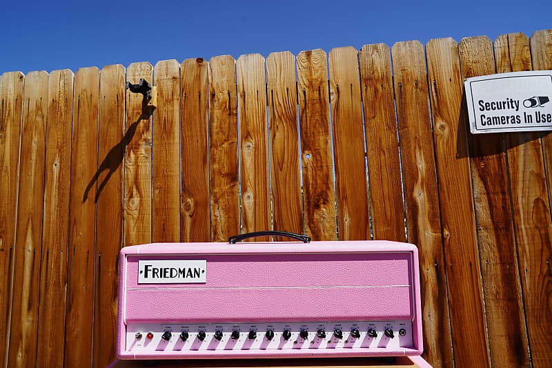 Friedman BE 50 Deluxe Pink Tolex Handwired 50 Watt Tube | Reverb
