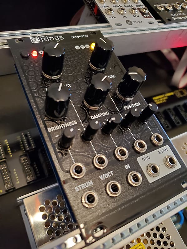 DIY Mutable Instruments Rings 2020 Black (Magpie textured | Reverb