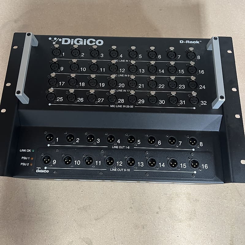 DiGiCo D-RACK 2 Black | Reverb