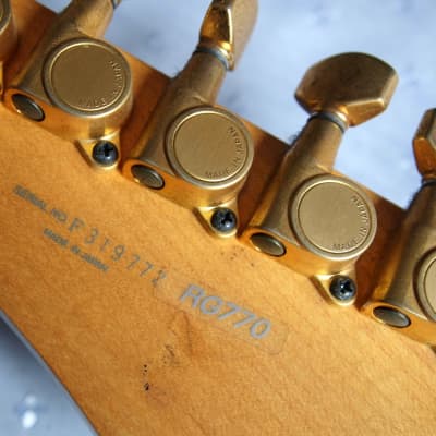 Ibanez RG-770 1993 Black | Reverb