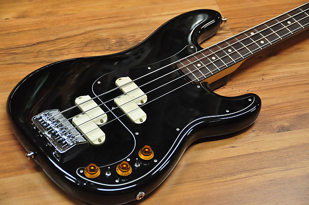 Fender Precision Bass Elite II 1982 Black | Reverb