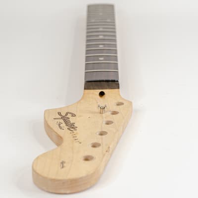 2014 Squier Affinity Stratocaster Neck w/ 70s Headstock, | Reverb