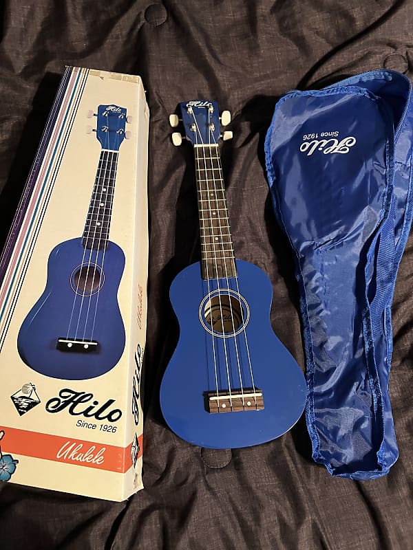 Hilo 2500BL Blue Ukulele | Reverb