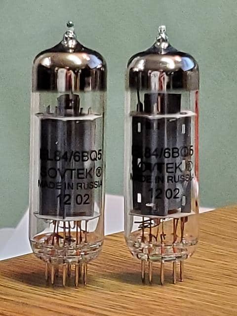 EL84/6BQ5 Sovtek matched pair (2) tube lot | Reverb