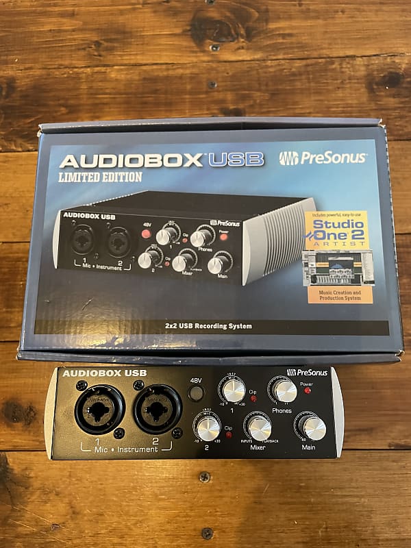 PreSonus AudioBox USB Audio Interface 2010s - Blue | Reverb UK