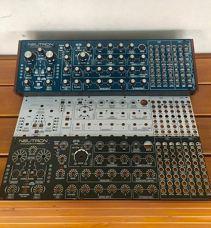 Behringer Neutron (Faceplate Kit) 2019 Black, Aqua or | Reverb France