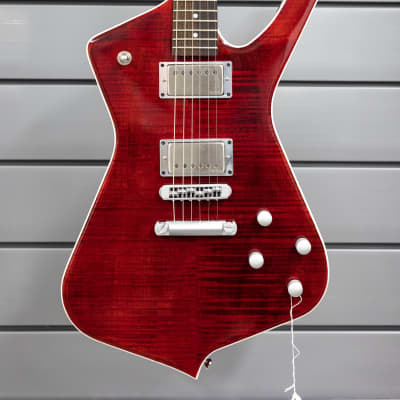 Ibanez IC200 Iceman 1990's - Trans Red / Red Metallic | Reverb