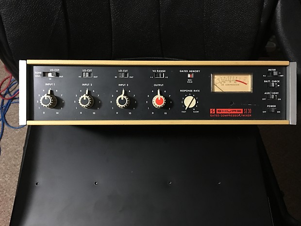 Shure SE30 mic mixer and gated compressor | Reverb