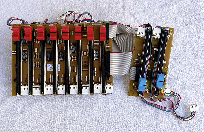 Allen Heath ML3000 MAIN GROUP Red Fader PCB Parts Works Used | Reverb