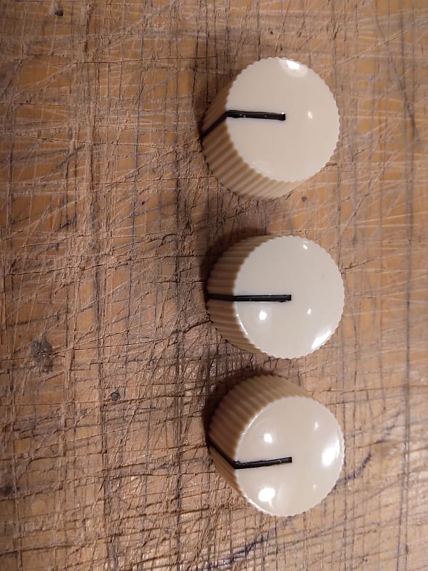 Unbranded 3 "Cupcake" Volume/Tone Knobs for Guitar 2022 - | Reverb