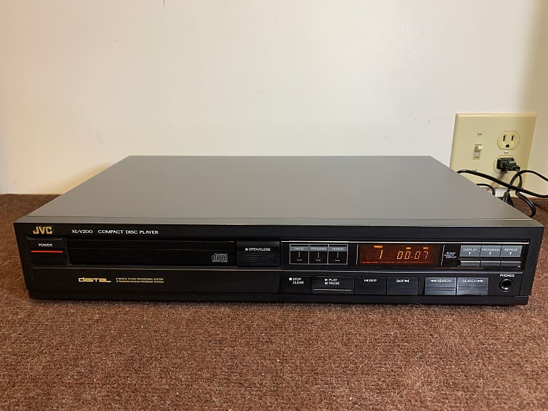 JVC XL-V200 Single Compact Disc Player | Reverb