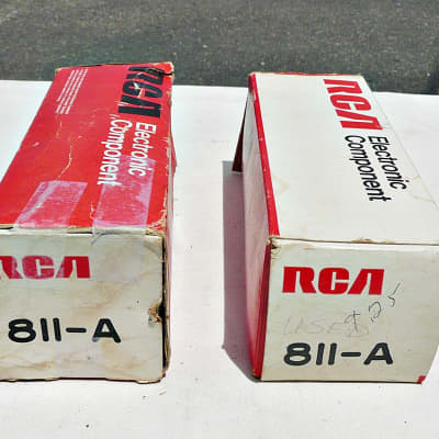 RCA 811-A Vacuum Tube - 811A, Triode, Power Amplifier Tube - | Reverb