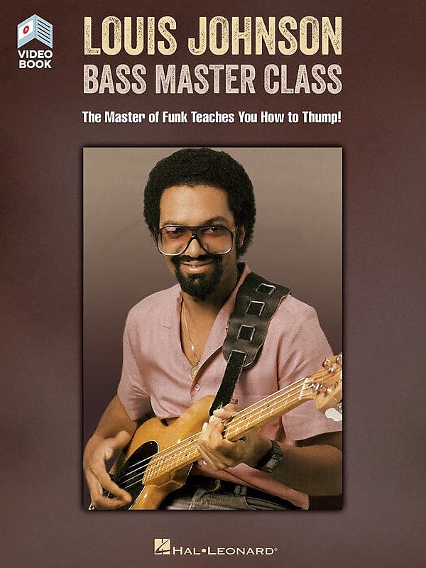 Louis Johnson - Bass Master Class - Video Book | Reverb