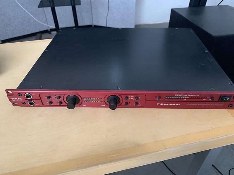 True Systems P2 Analog 2 -Channel Microphone Preamp with | Reverb