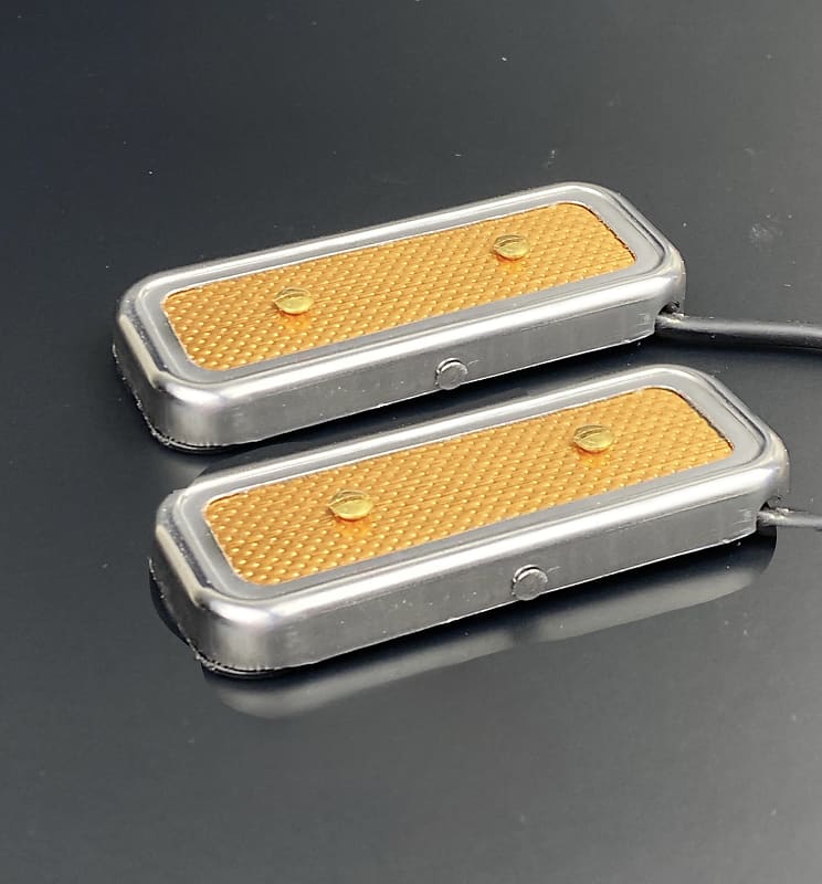 Victory Surface Mount Gold Foil Pickup Pair | Reverb
