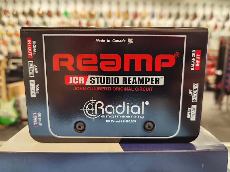 Radial Reamp JCR 1-channel Passive Re-Amping Device | Reverb