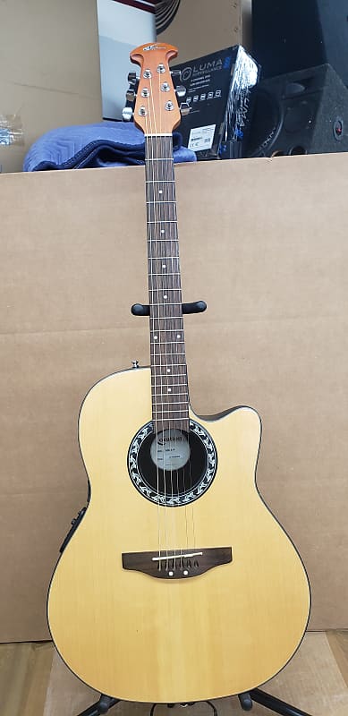Ovation Applause Ab24 4 string - Natural Acoustic/Electric | Reverb