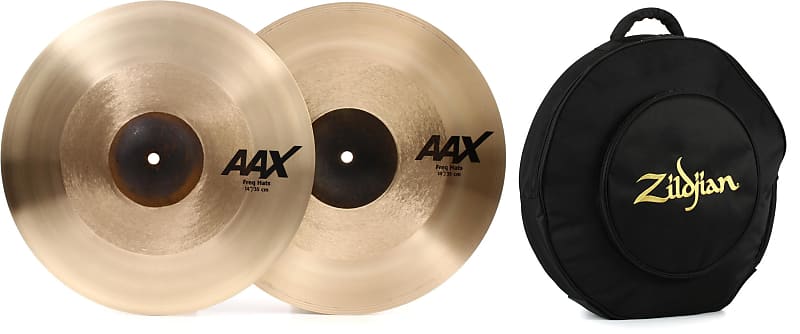 Sabian 14 inch AAX Freq Hi-hat Cymbals Bundle with Zildjian | Reverb
