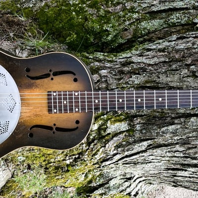 National Resophonic Radio Tone Resonator 1990's - Sunburst | Reverb