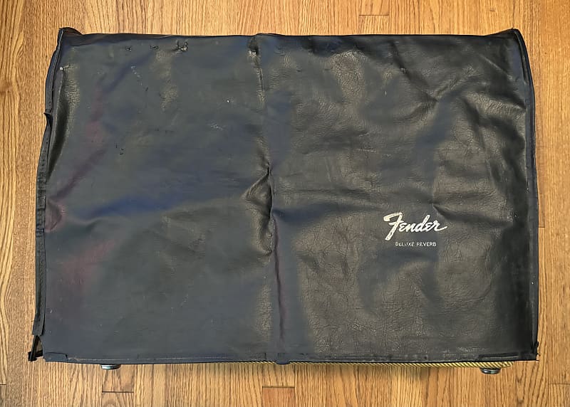 Fender Vintage Deluxe Reverb Amp Cover 1964-1967 - Black | Reverb