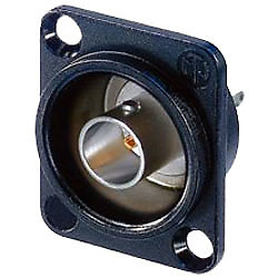 Neutrik NBB75DSIB Isolated BNC Chassis Connector in D-Shape | Reverb
